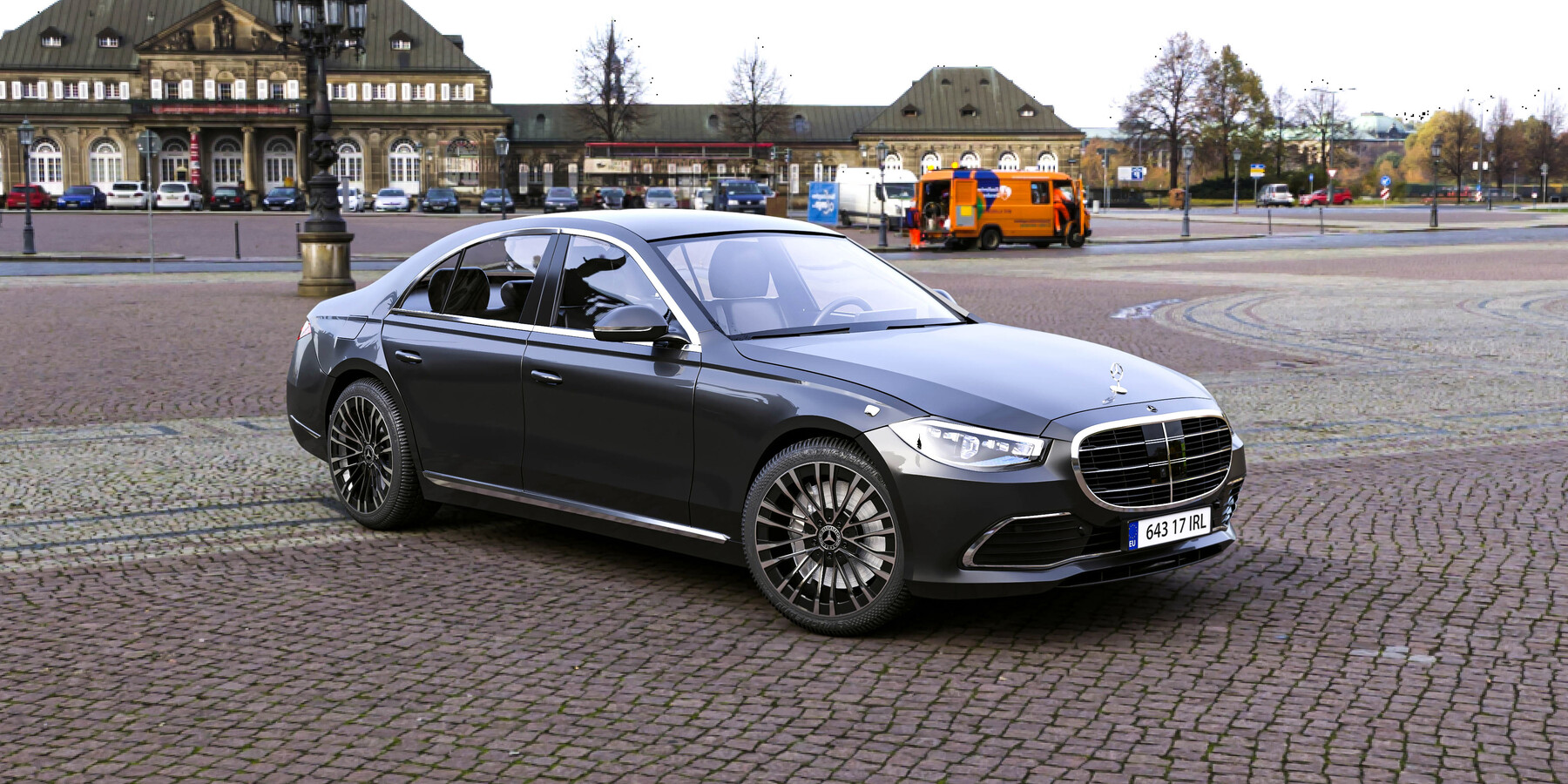 ArtStation - Mercedes Benz S680 Guard 4Matic 2022 | Resources