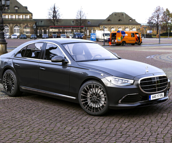 ArtStation - Mercedes Benz S680 Guard 4Matic 2022 | Resources