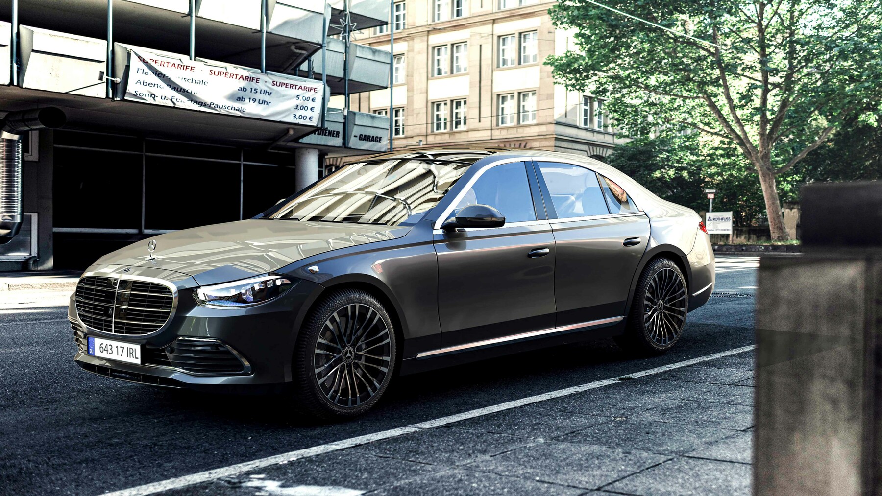 ArtStation - Mercedes Benz S680 Guard 4Matic 2022 | Resources