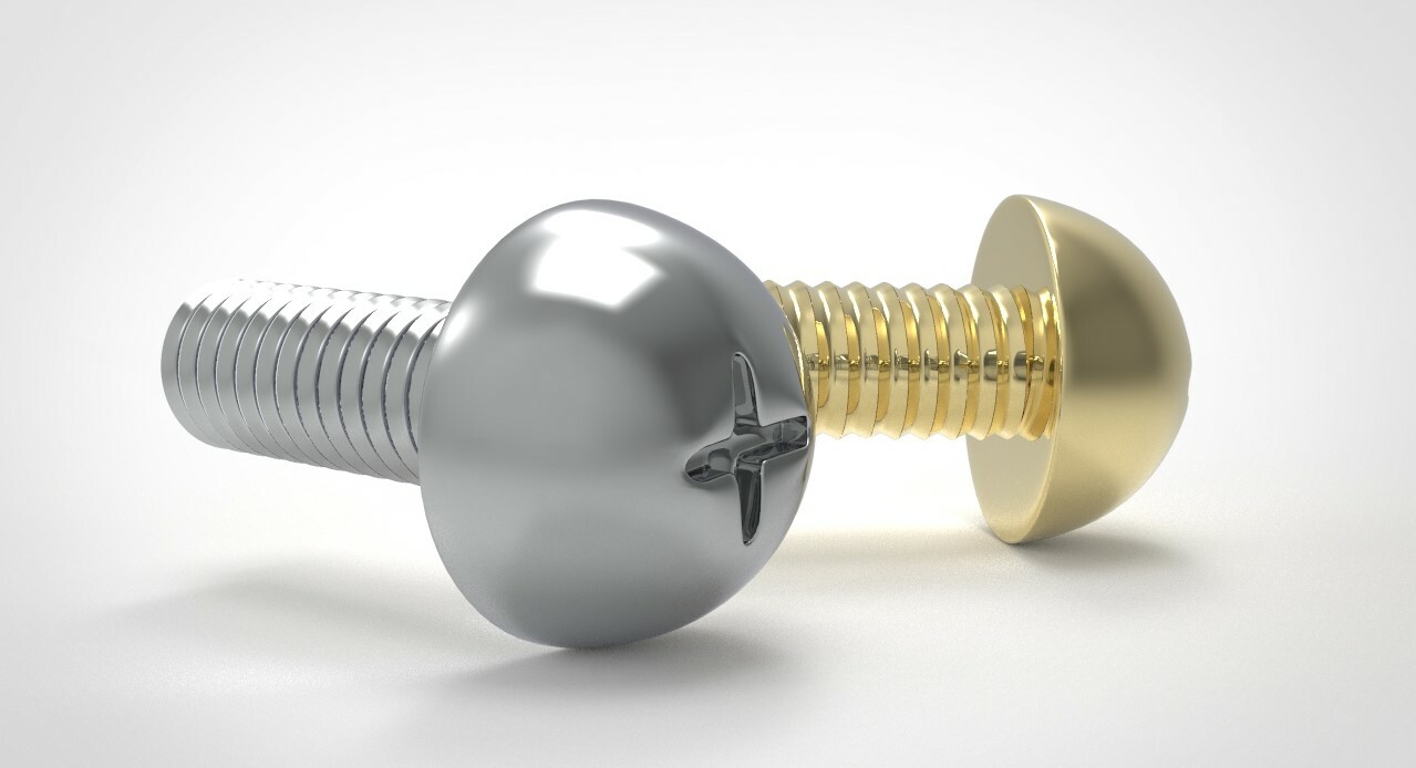 ArtStation - Screw nut & bolt modeling | Resources