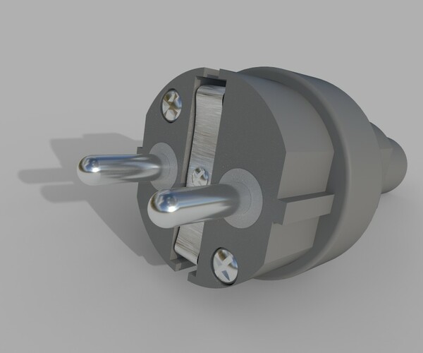 ArtStation - industrial plug and socket | Resources