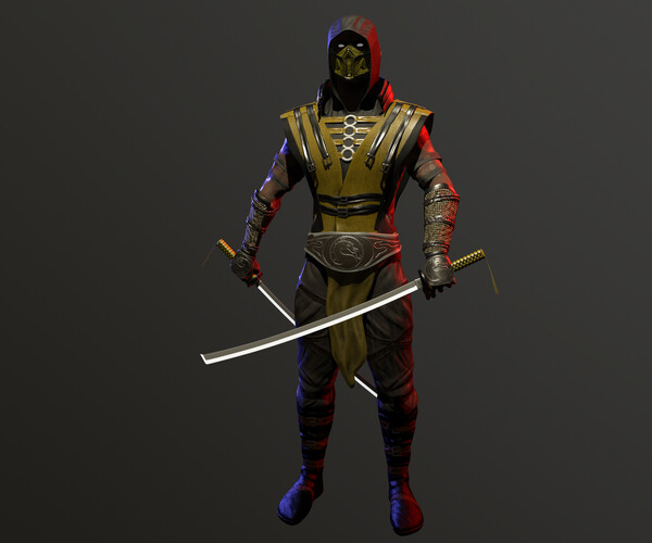 ArtStation - character scorpio | Game Assets