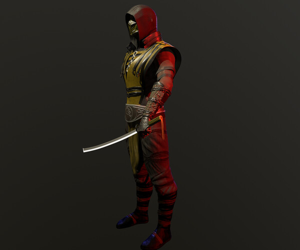 ArtStation - character scorpio | Game Assets