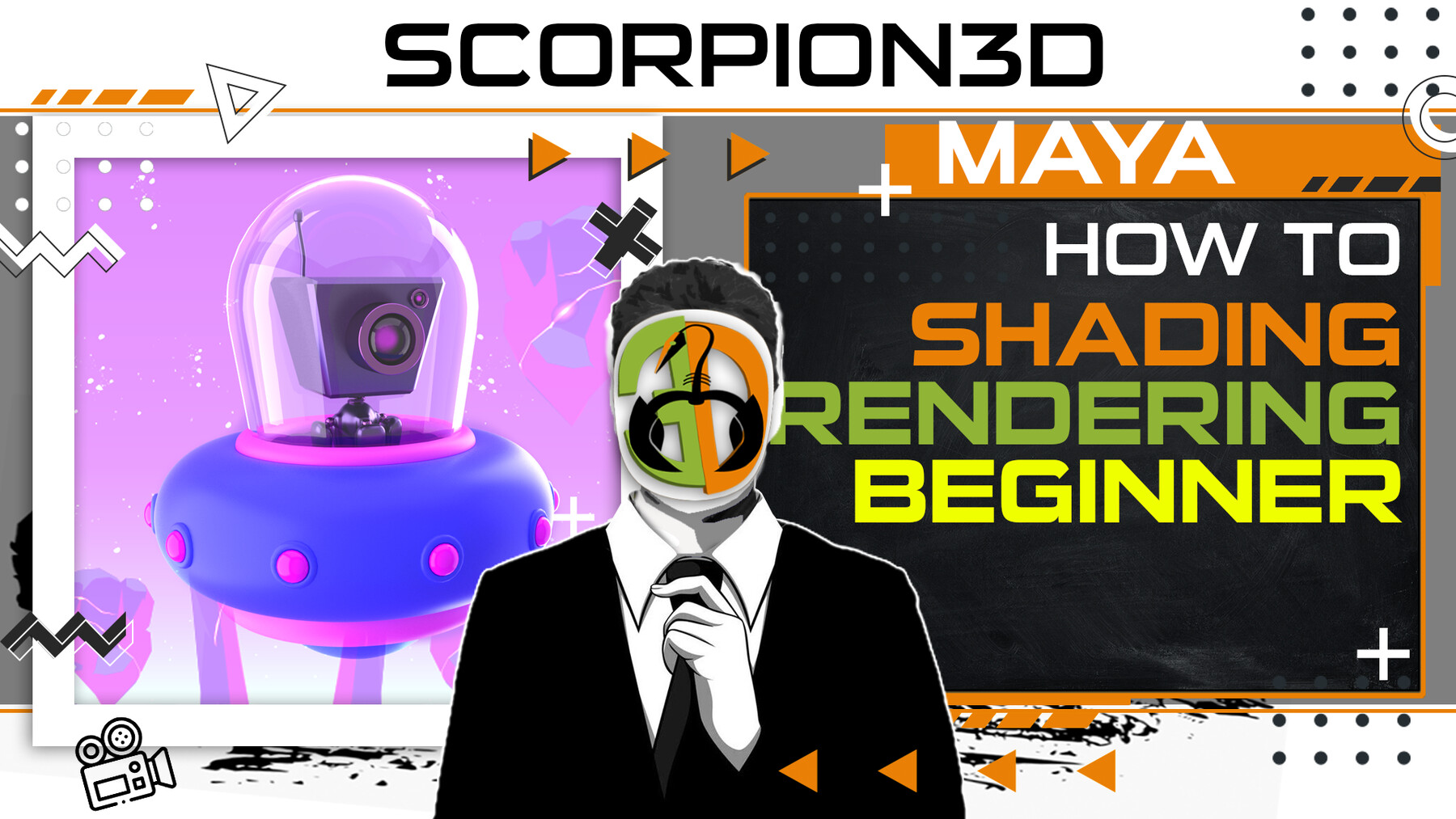 ArtStation - MAYA MODELING FOR BEGINNER - SPACESHIP & ROBOT | Tutorials