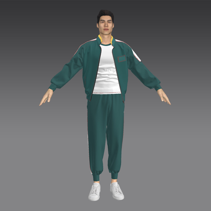 ArtStation - Squid Game Dress | Game Assets