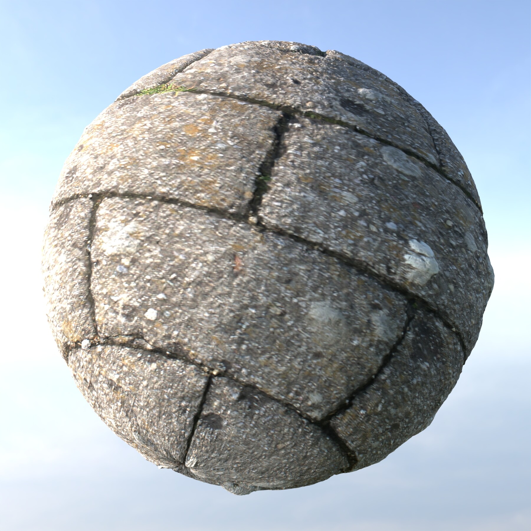 ArtStation - Stone Ground 22 PBR Material | Game Assets