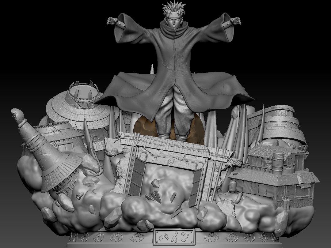 ArtStation - Pain – 3D Printable | Resources