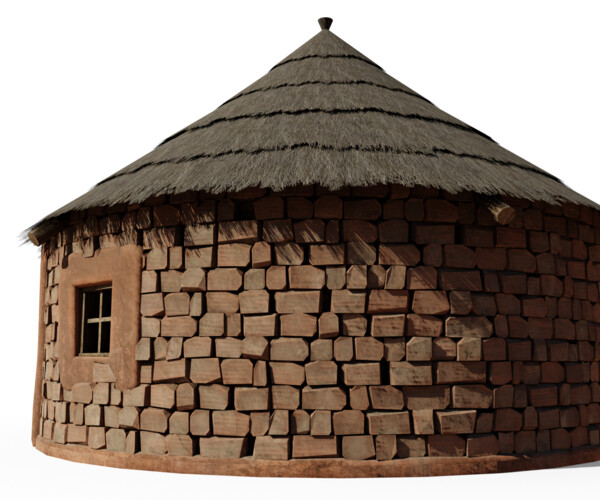 ArtStation - Round Hut | Game Assets