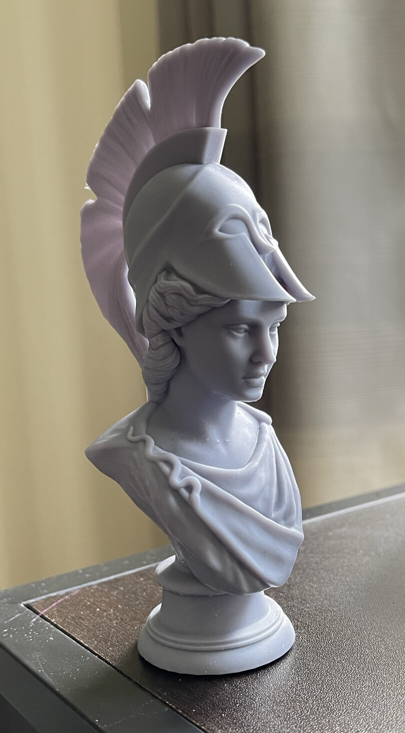 ArtStation - Athena bust for 3D printing | Resources