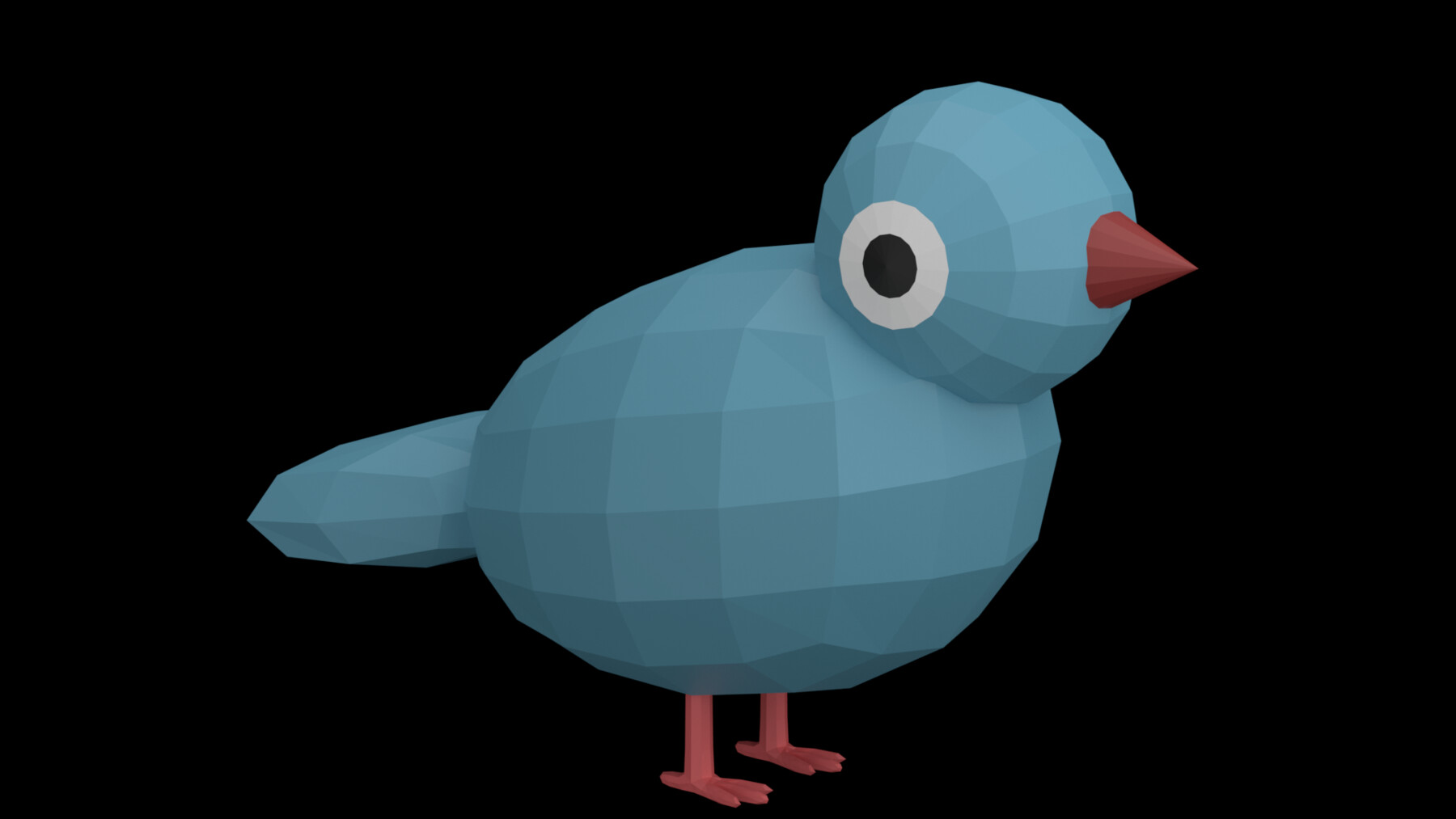 ArtStation - LowPoly Cartoon Cute Bird | Game Assets