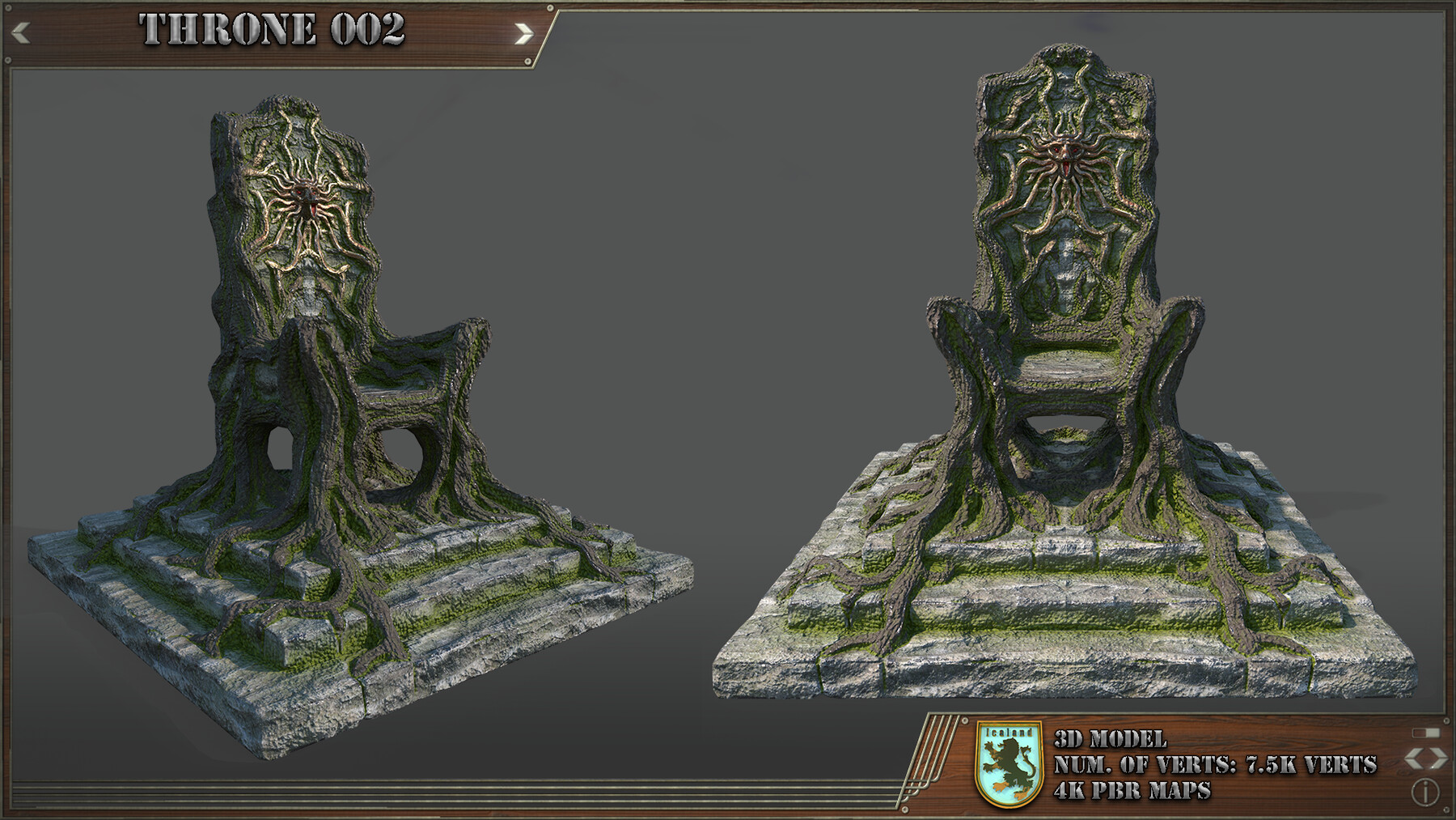 ArtStation - Throne 2 | Game Assets