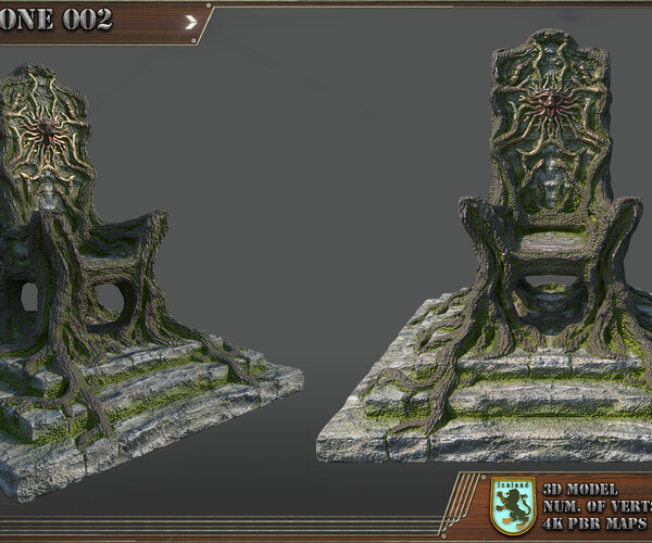 ArtStation - Throne 2 | Game Assets