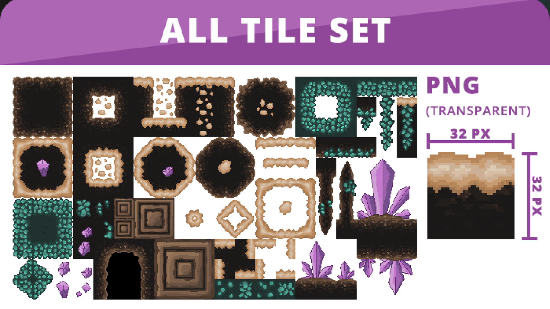 ArtStation - PLATFORMER 2 CAVE | Game Assets