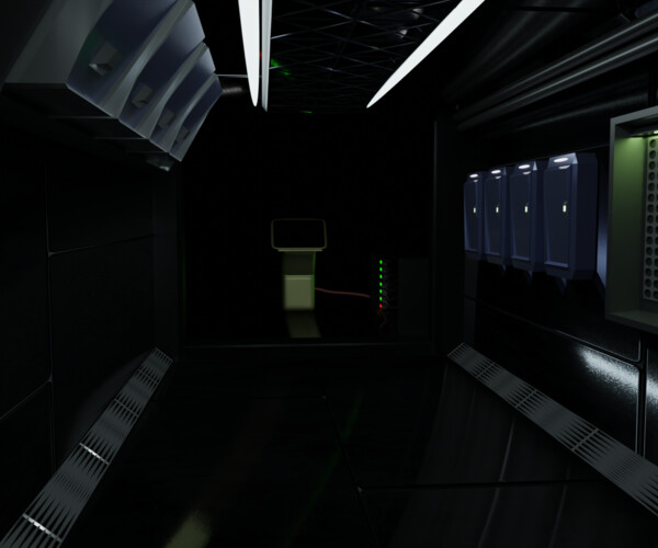 ArtStation - Space station (+low poly) | Game Assets