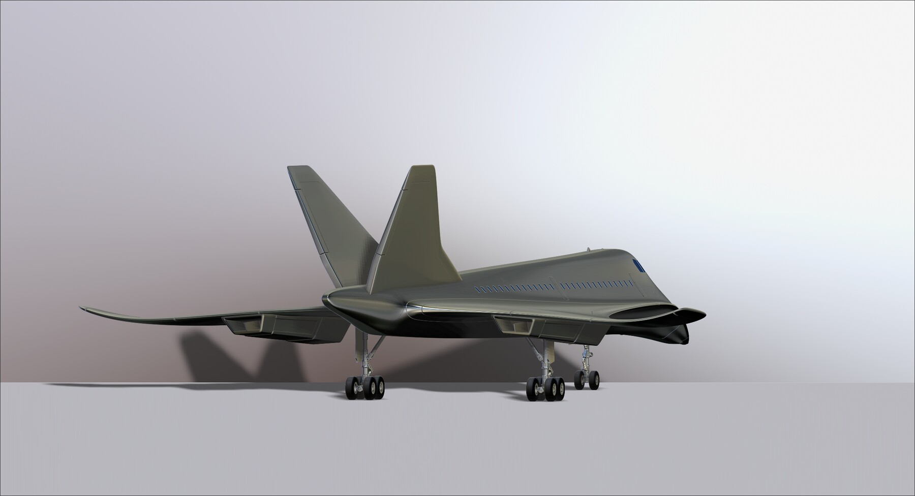 ArtStation - Concorde Prototype Aircraft of the Future Model Printing ...