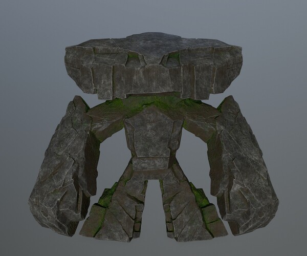 ArtStation - Rock_Monster | Game Assets