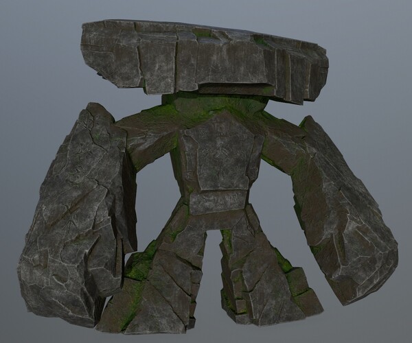 ArtStation - Rock_Monster | Game Assets