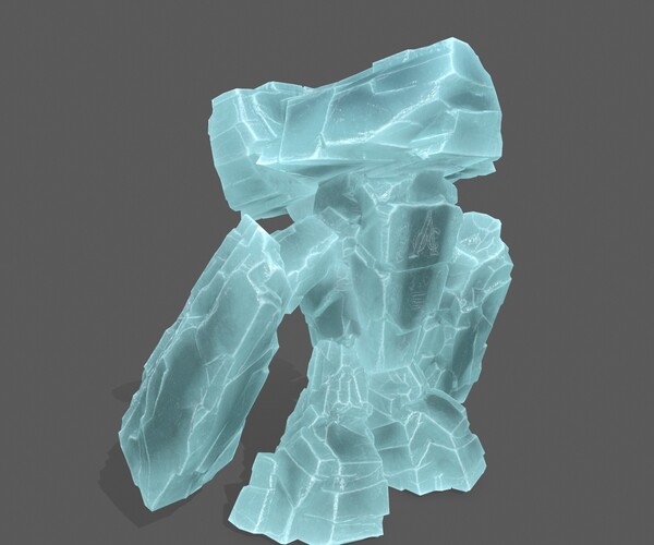 ArtStation - ice Monster | Game Assets