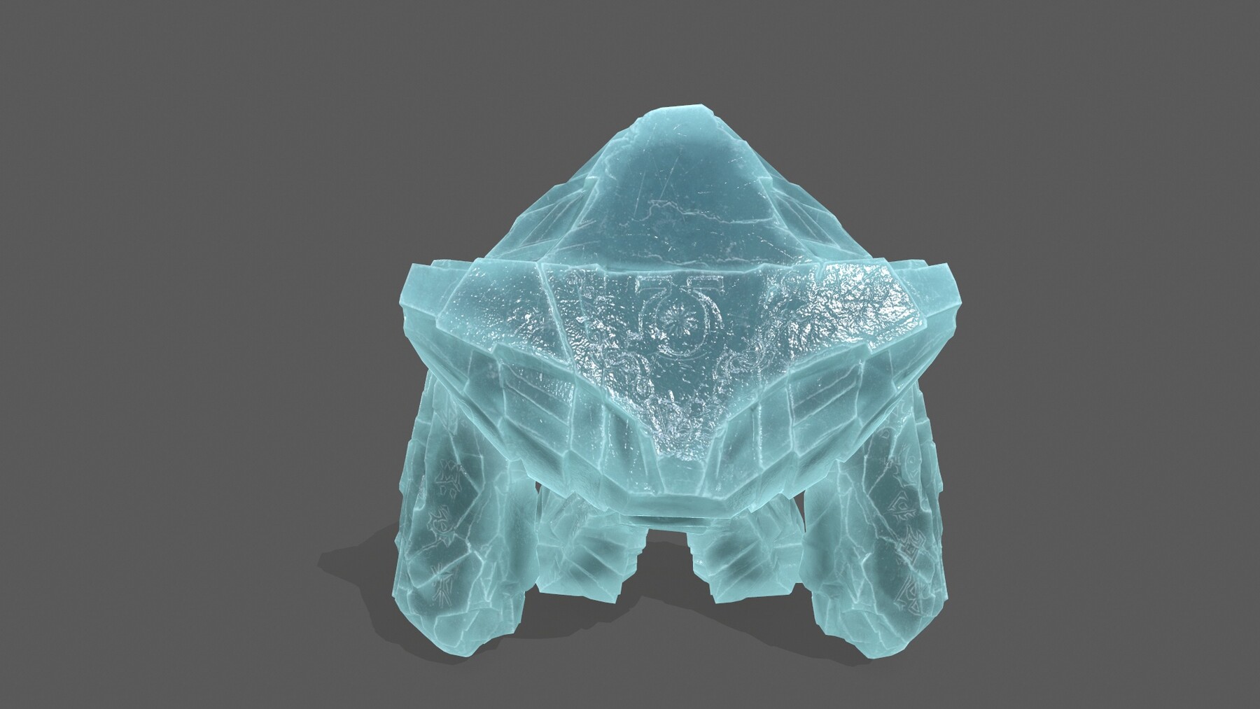 ArtStation - ice Monster | Game Assets