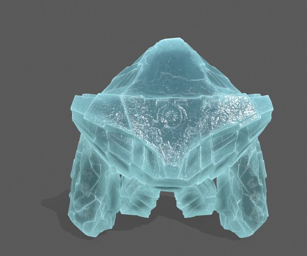 ArtStation - ice Monster | Game Assets