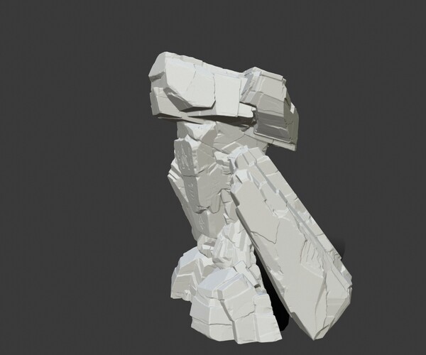 ArtStation - Rock_Monster_Stl | Game Assets