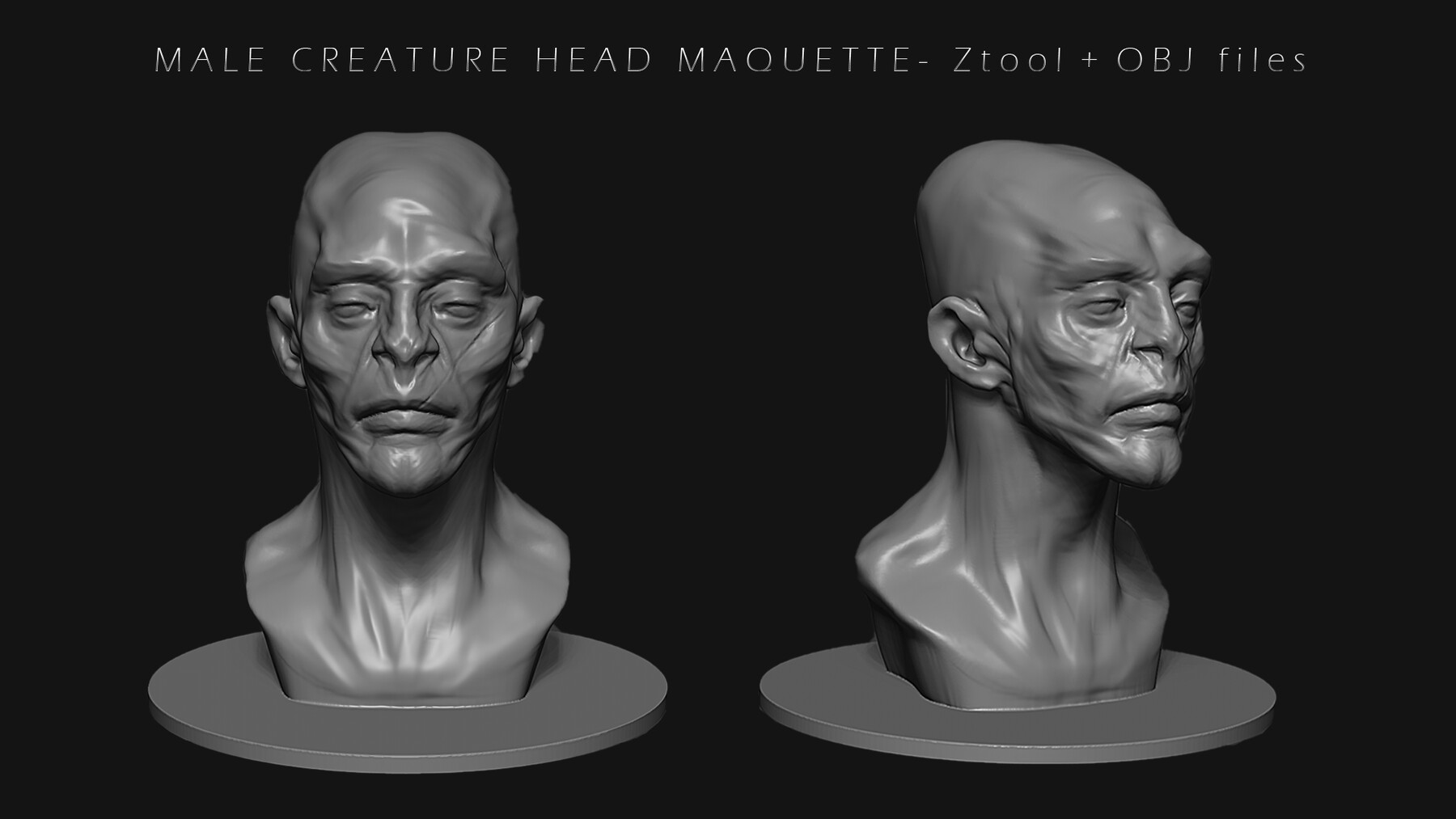 ArtStation - Generic Creature Head | Game Assets