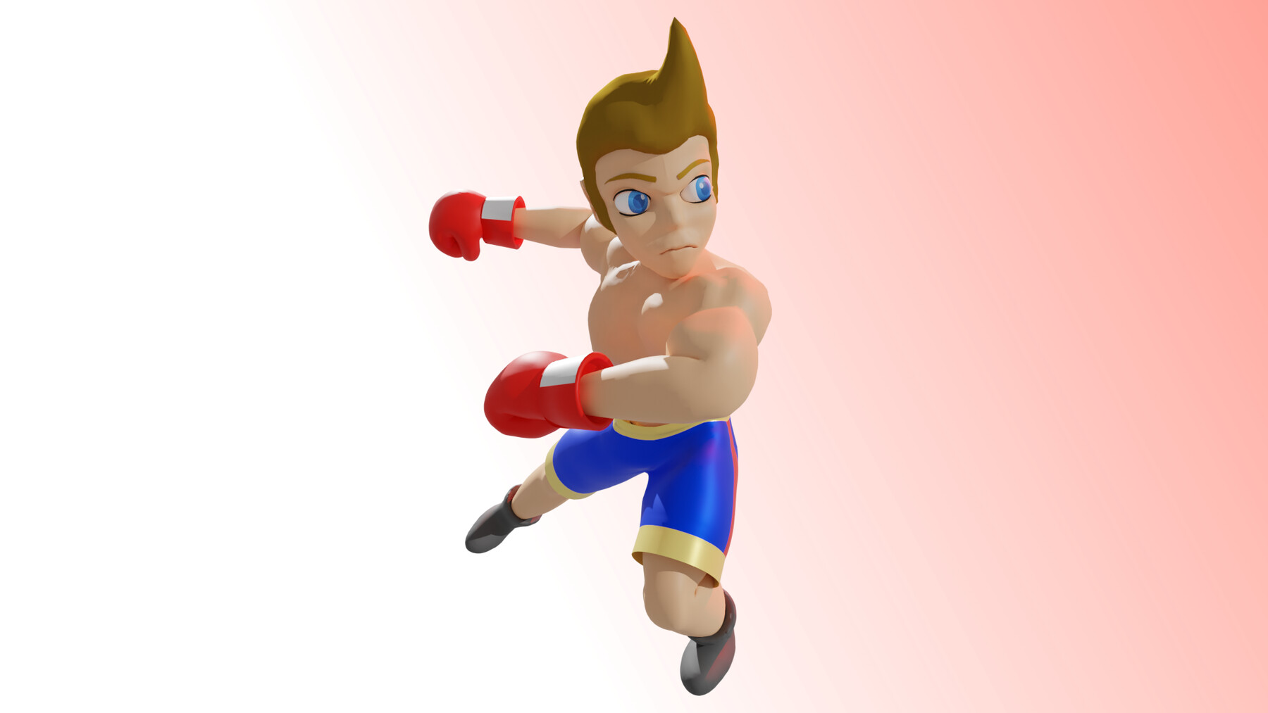 ArtStation - Boxer Character Model | Game Assets