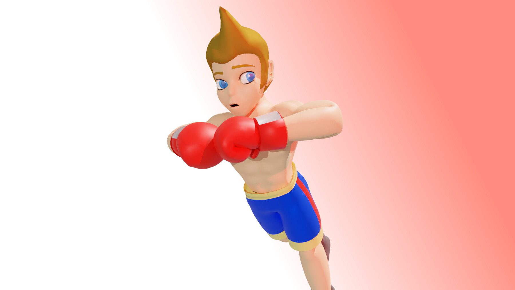 ArtStation - Boxer Character Model | Game Assets