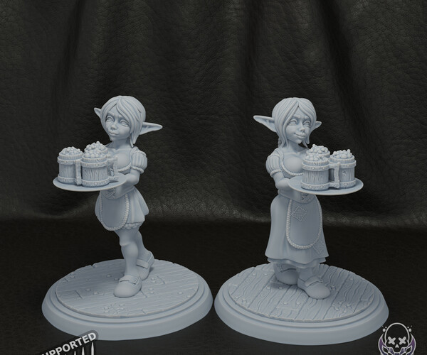ArtStation - Goblin Waitress | Resources