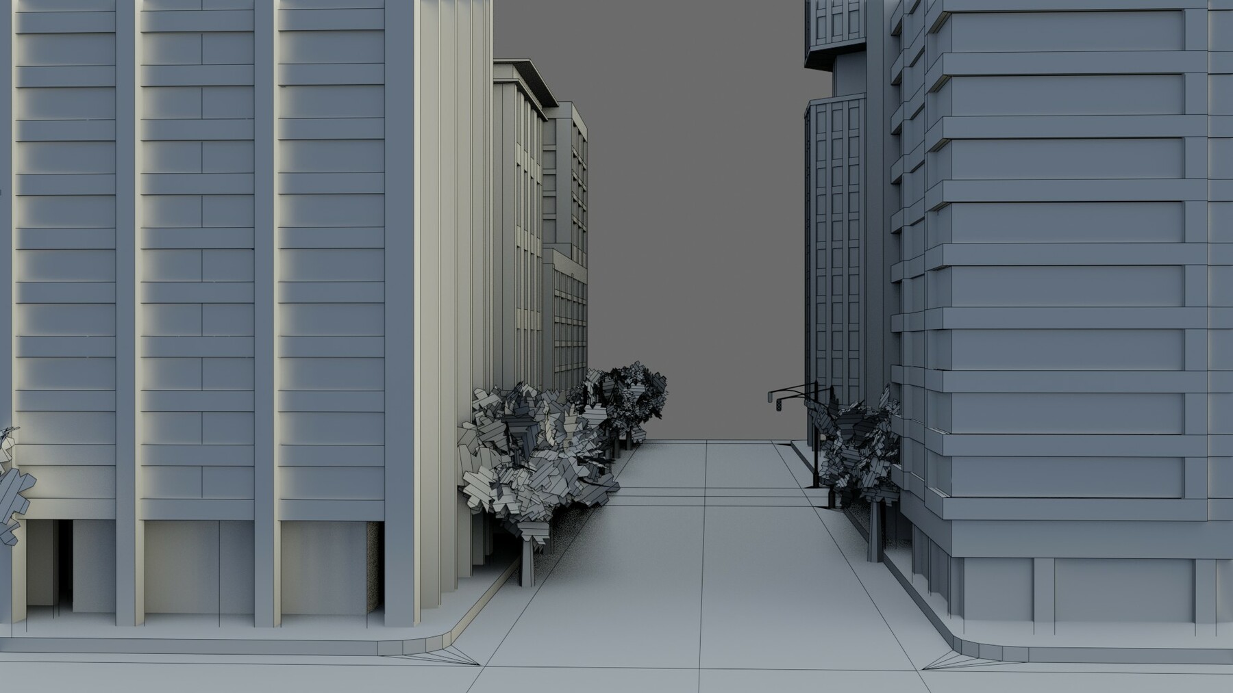 ArtStation - Modular City District - Low Poly - Game Ready - PBR | Game ...