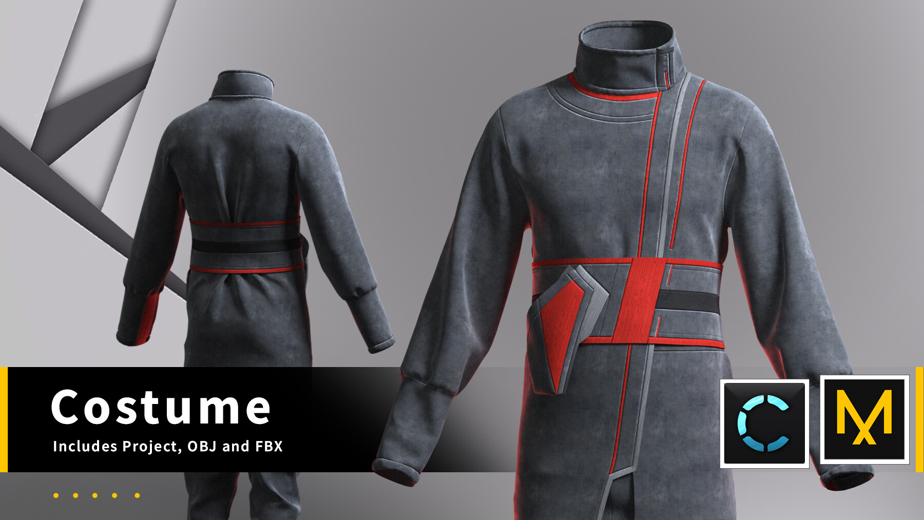 ArtStation - Costume | Game Assets