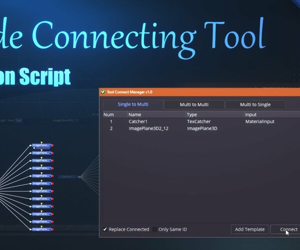 ArtStation - Free Fusion Script | Node Connecting Manager | VFX Grace ...