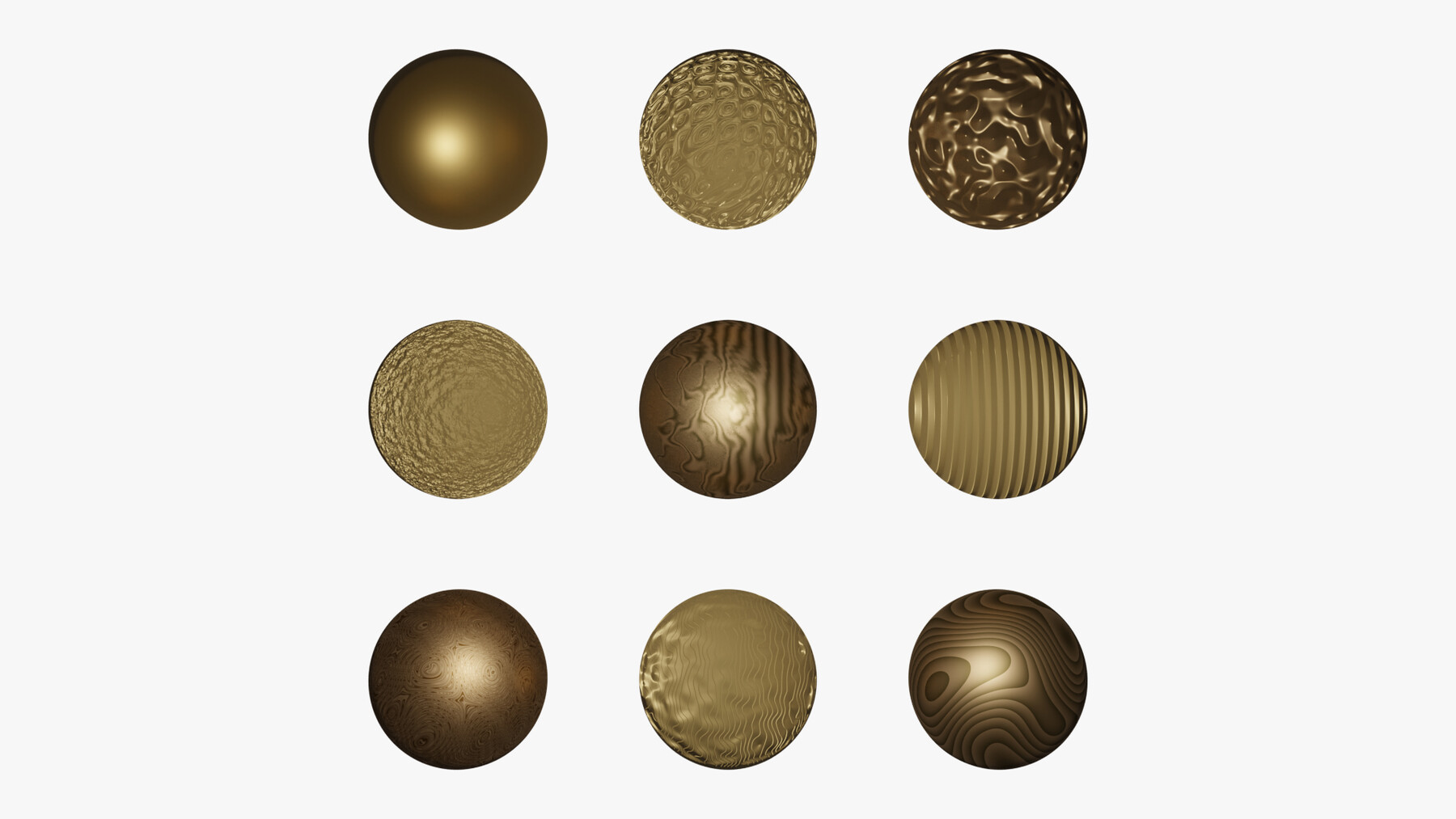 ArtStation - Procedural Gold Materials for Blender | Resources