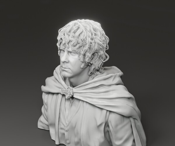 ArtStation - Dominic Monaghan - Merry - The Lord Of The Rings | Resources