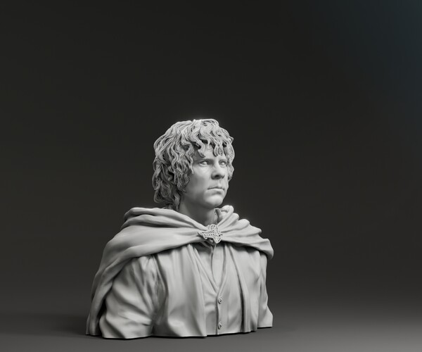 ArtStation - Dominic Monaghan - Merry - The Lord Of The Rings | Resources