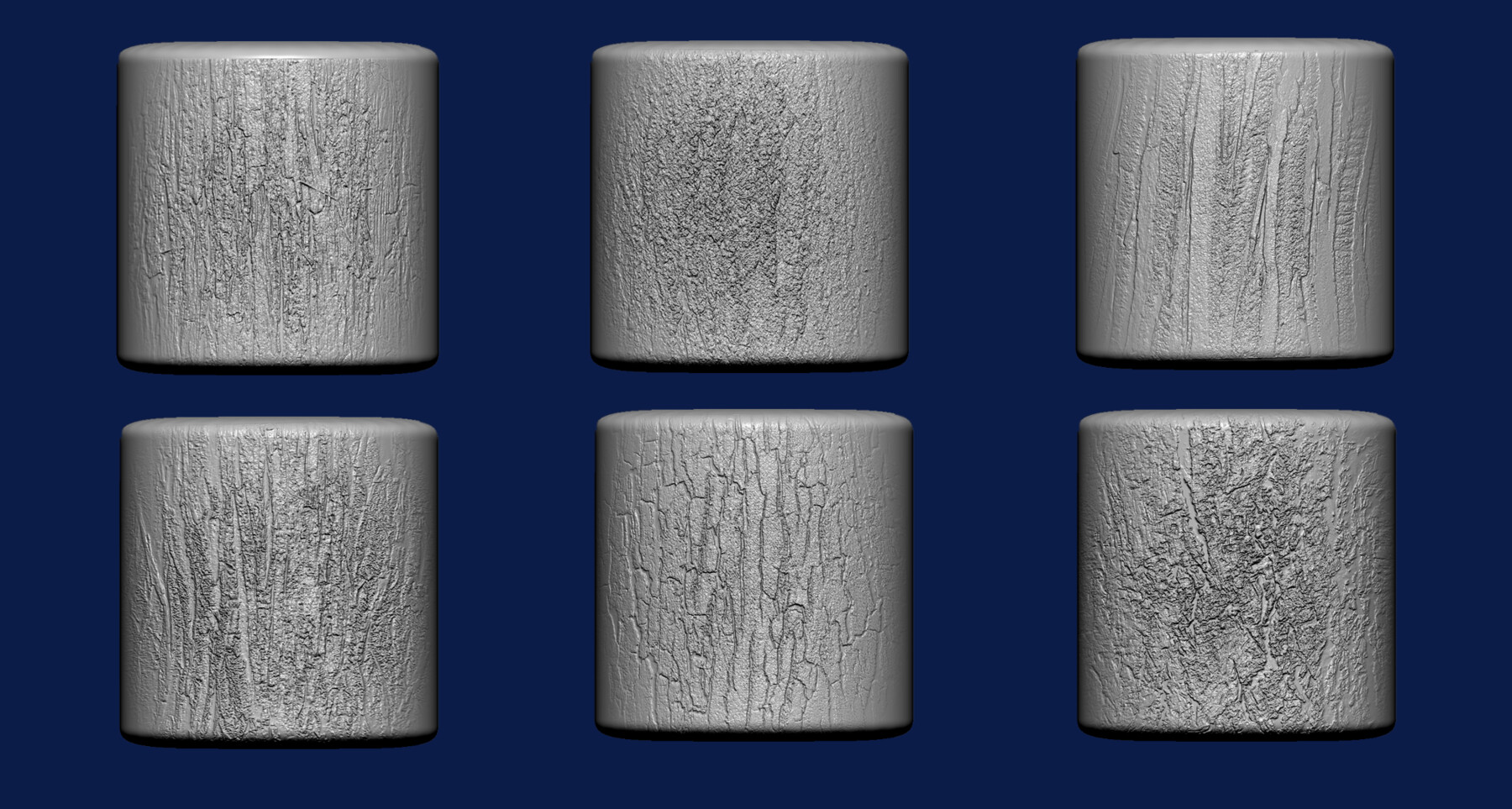 ArtStation - Alphas Tree Crust Simulation Package | Brushes