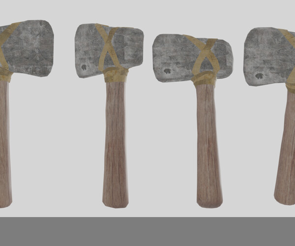 ArtStation - weapon axe | Game Assets