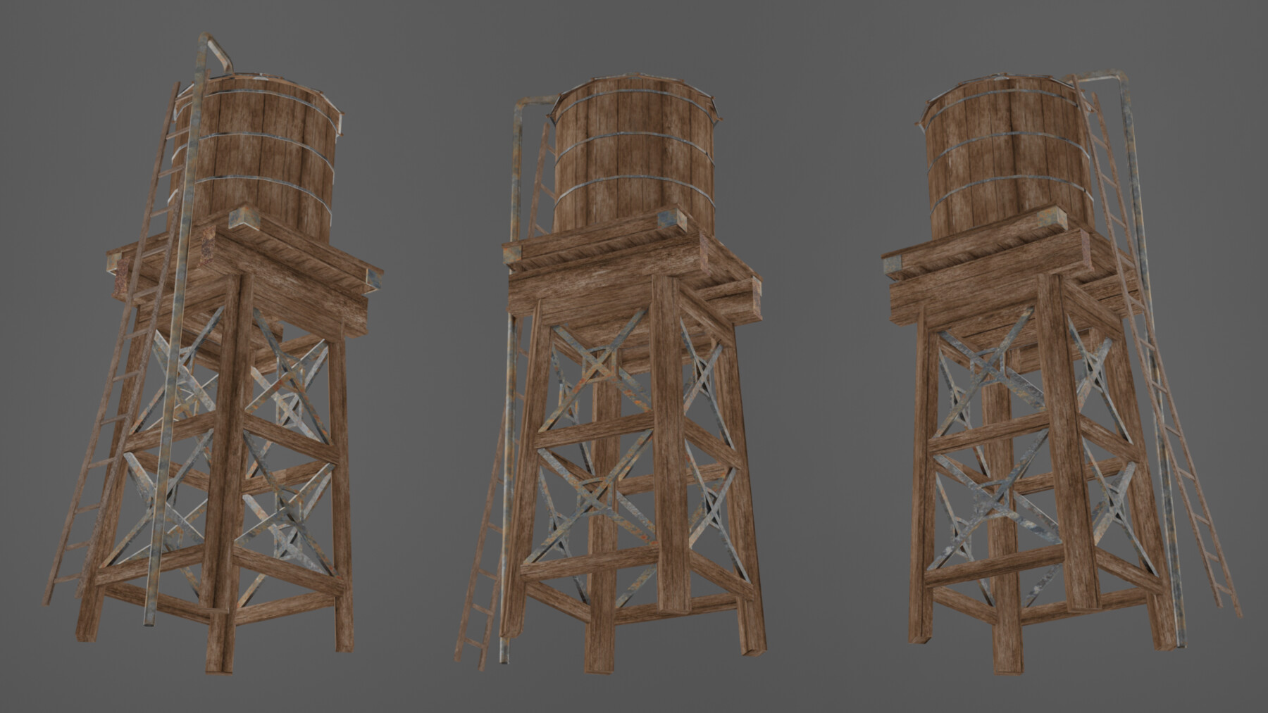 ArtStation - Water tank | Game Assets