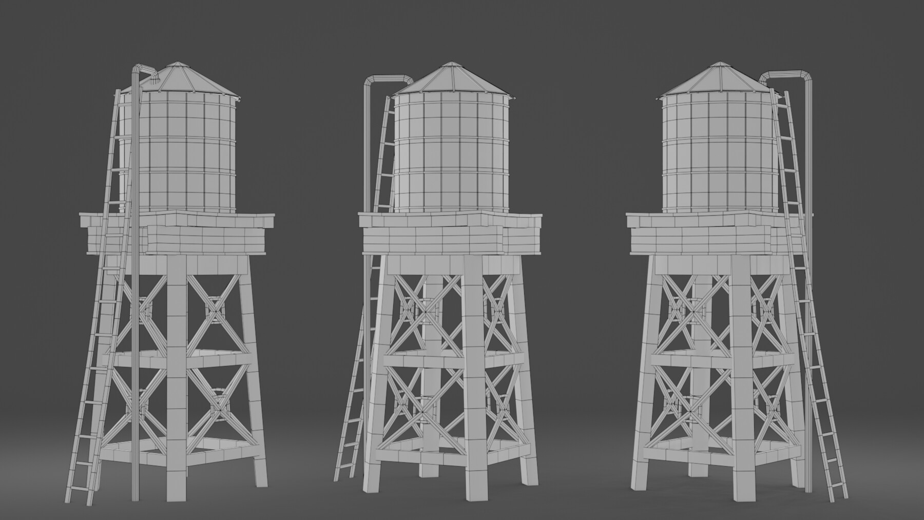 ArtStation - Water tank | Game Assets
