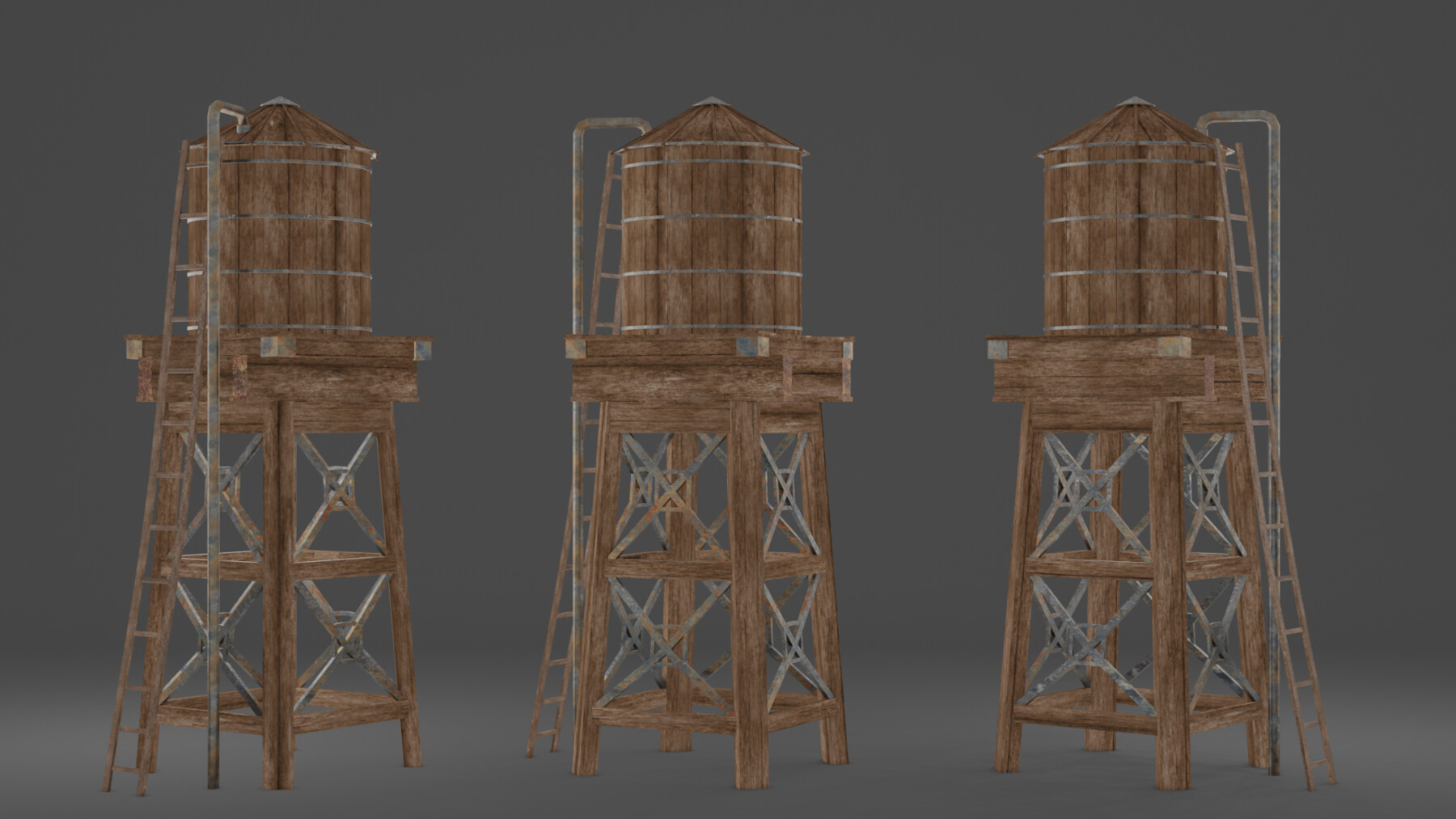 ArtStation - Water tank | Game Assets