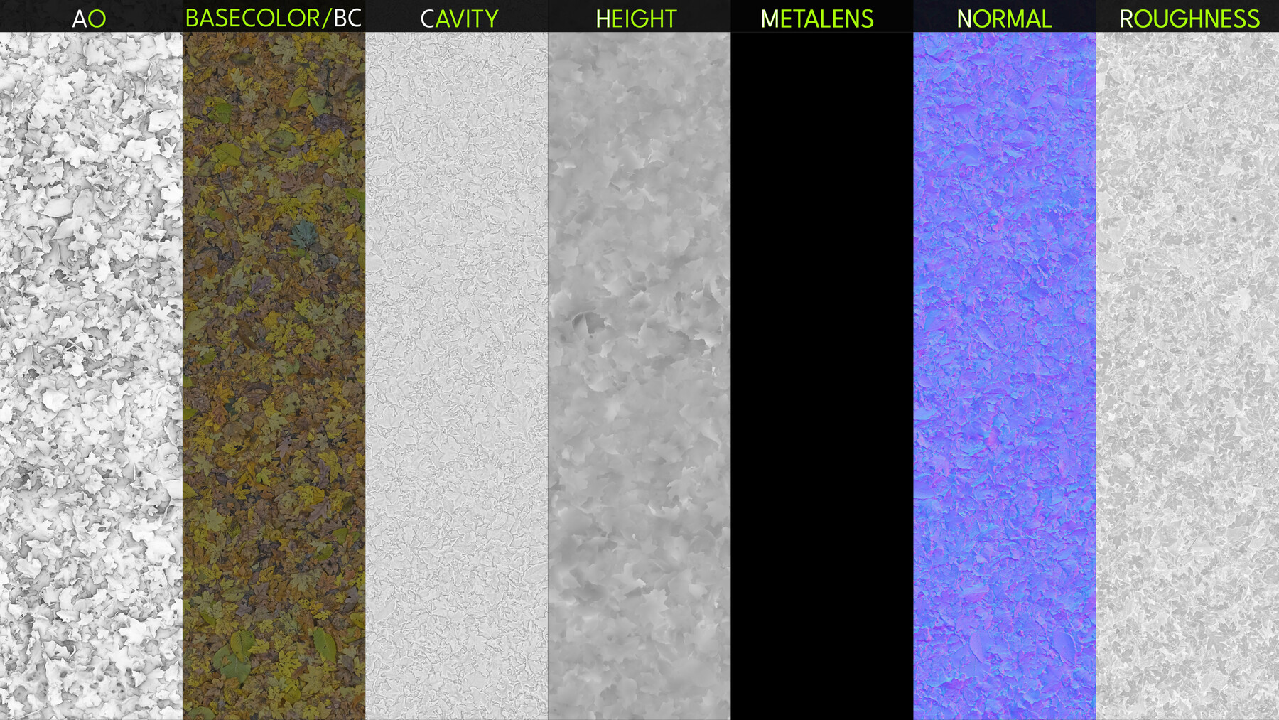 ArtStation - Fallen|Leaves 02 | Game Assets