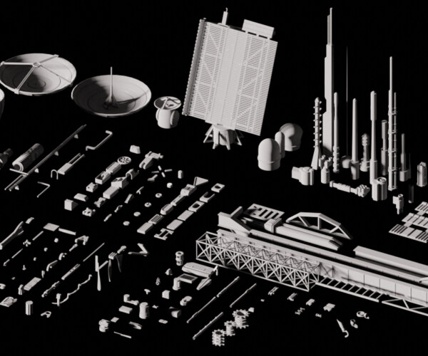 ArtStation - Greeble Pack | Resources