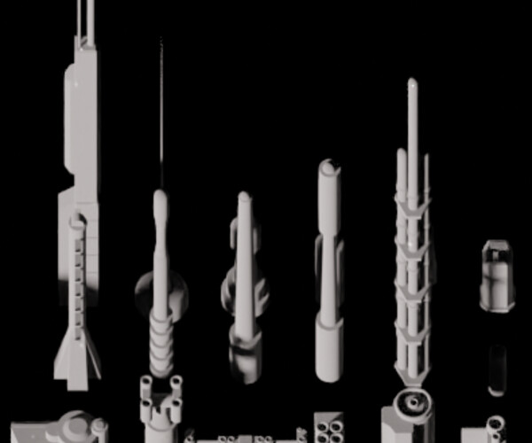 ArtStation - Greeble Pack | Resources