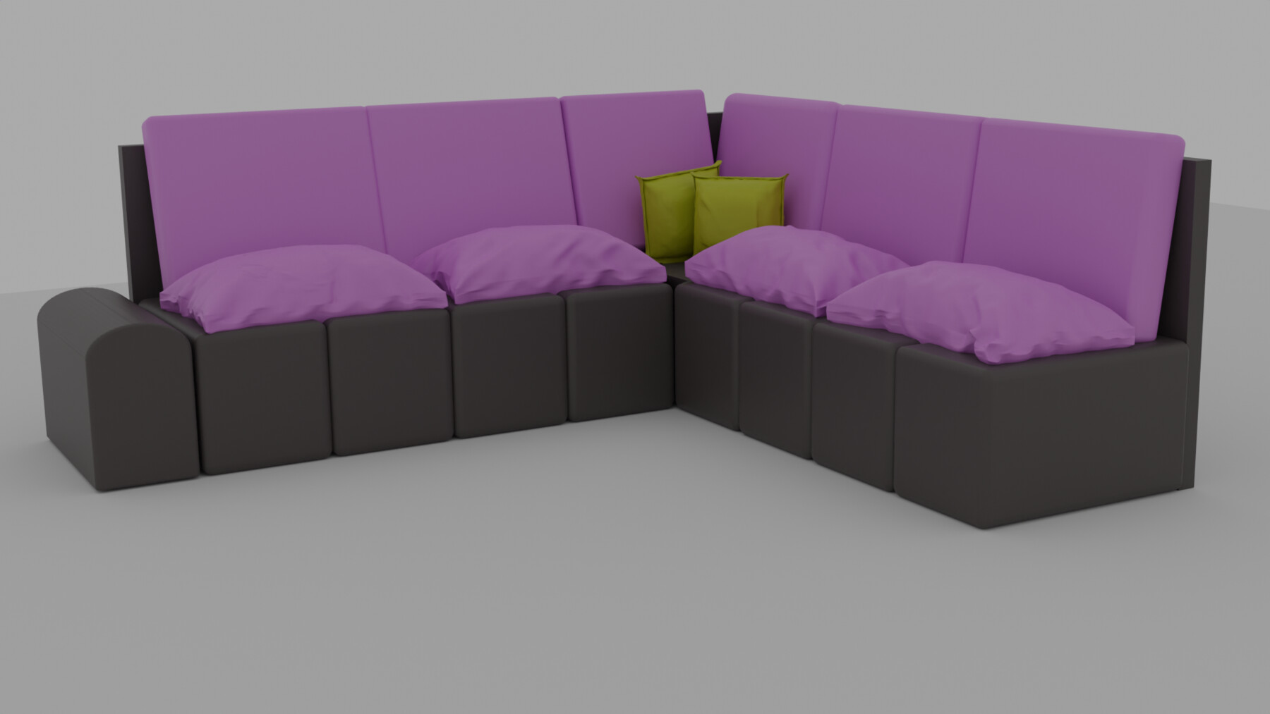 ArtStation - Modern Couches (9 colors) | Game Assets