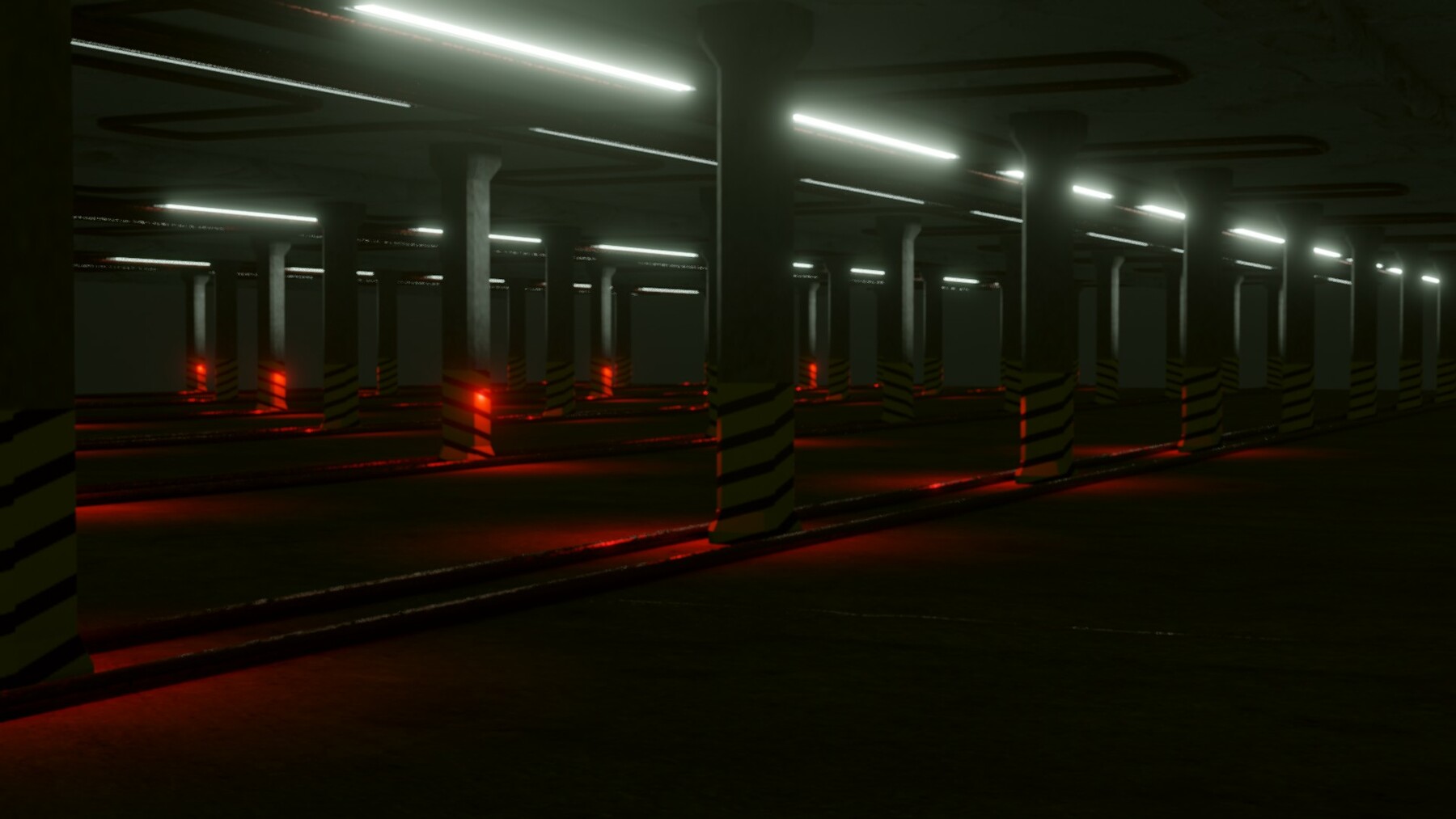 ArtStation - Simple Parking Lot - Low Poly - Game Ready - PBR | Game Assets
