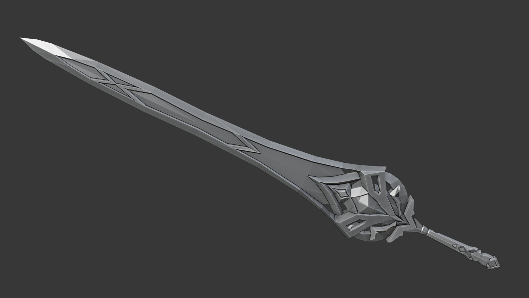 ArtStation - Genshin Impact Sword Printable Model 3 | 3D print model ...