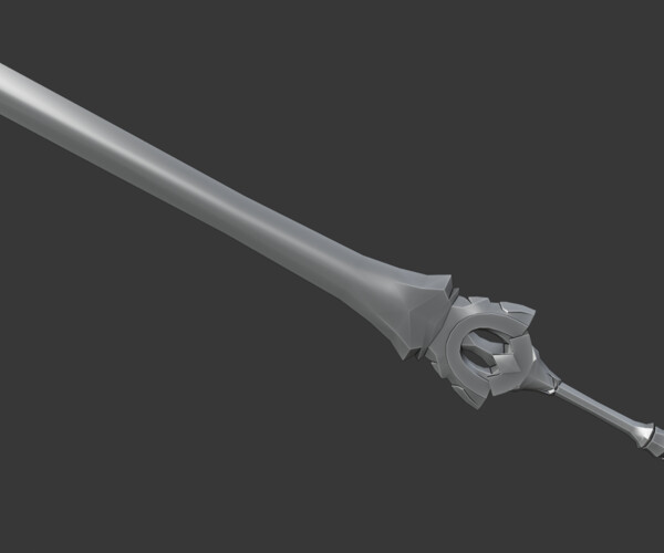 ArtStation - Genshin Impact Sword Printable Model 5 | 3D print model ...