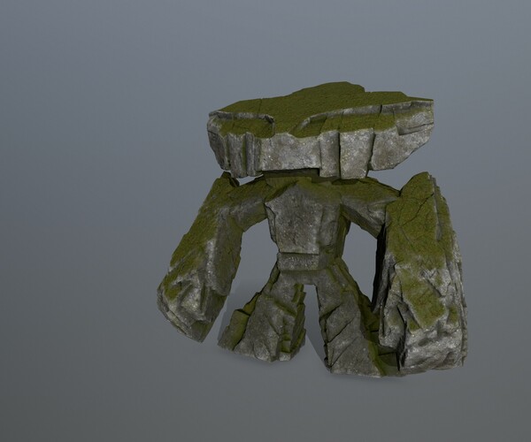 ArtStation - rock monster | Game Assets