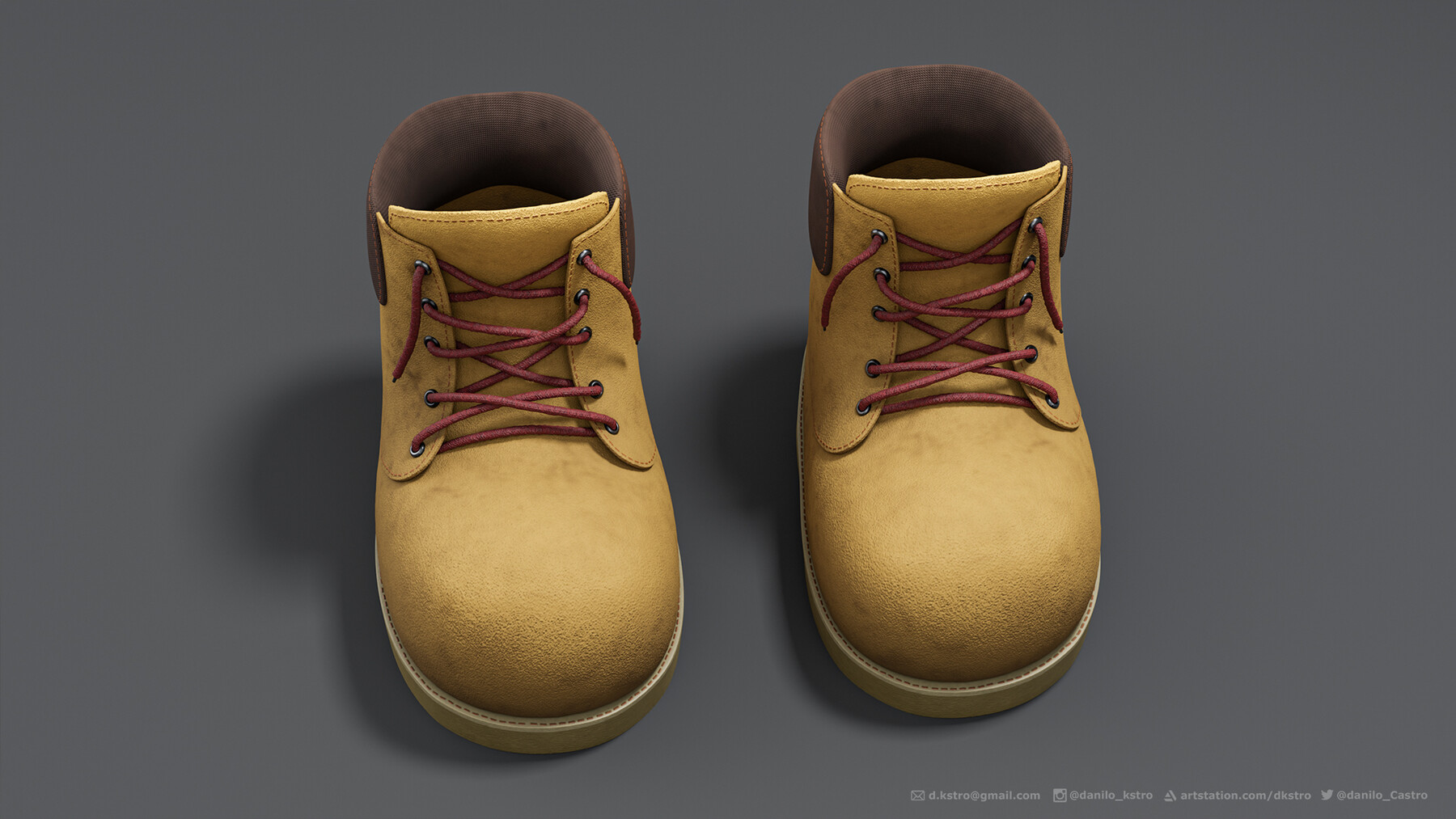 ArtStation - Stylized Boot | 3D model | 4k Textures | Resources