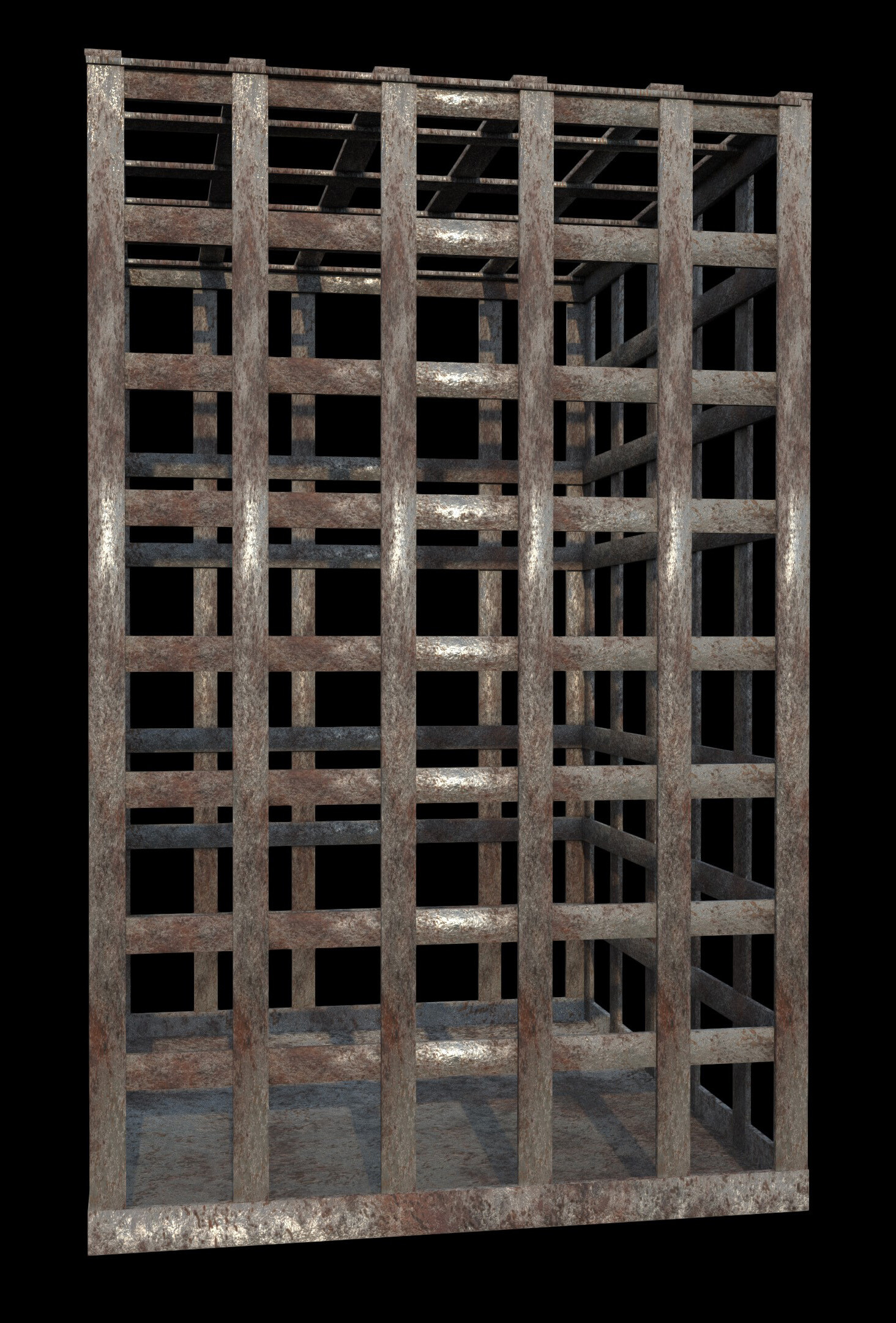 ArtStation - Old Cage - PBR - Textured | Game Assets